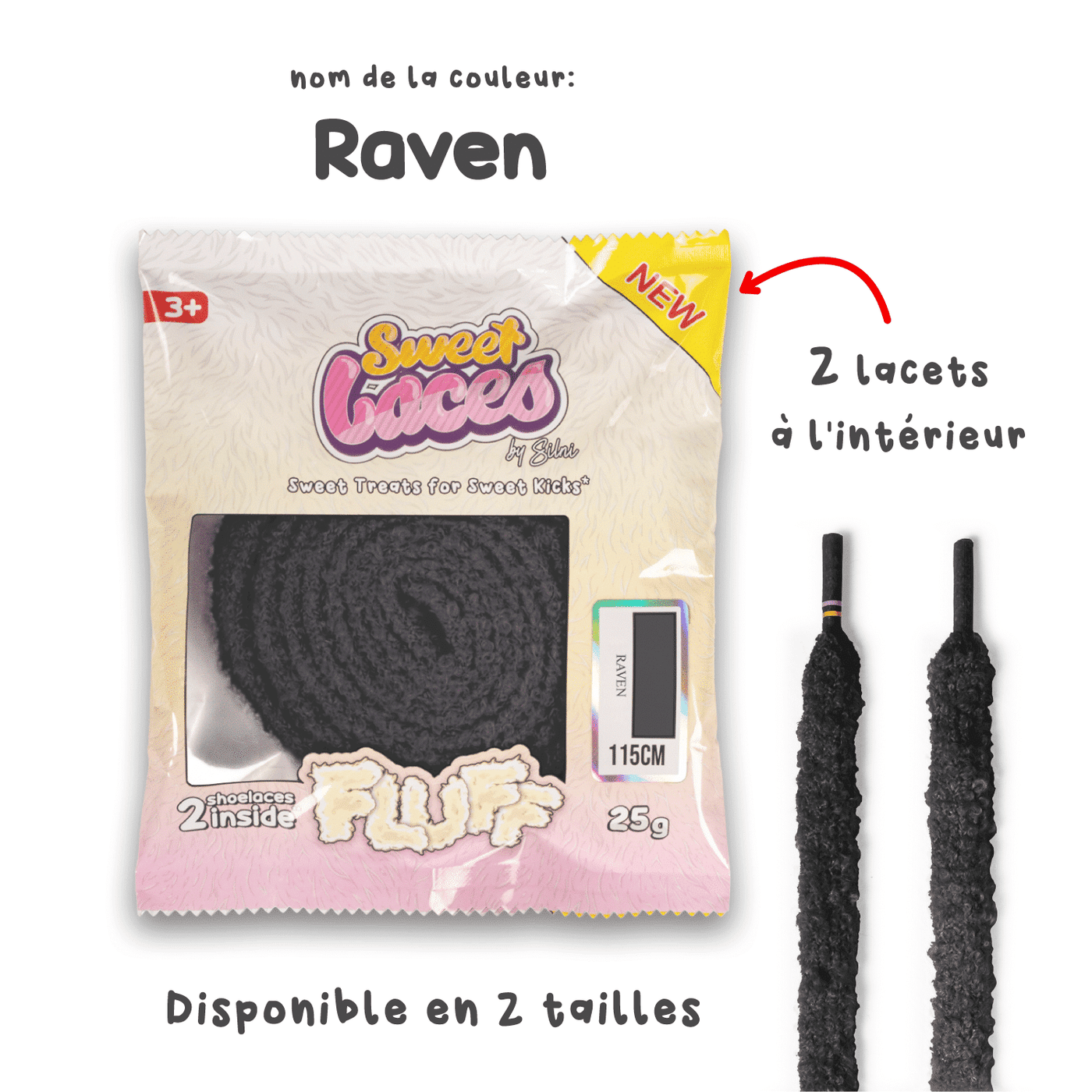 Sweetlaces – Lacets stylés & originaux pour sublimer vos sneakers